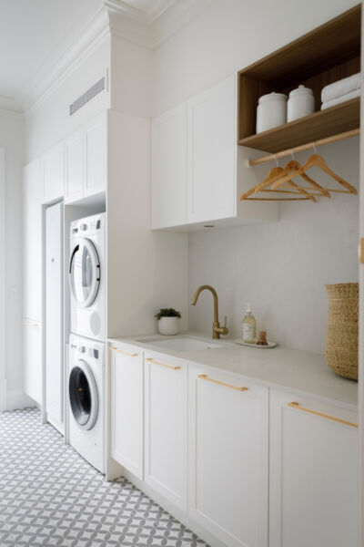 Laundries with Luxe Showcased on The Block! | Kinsman Kitchens