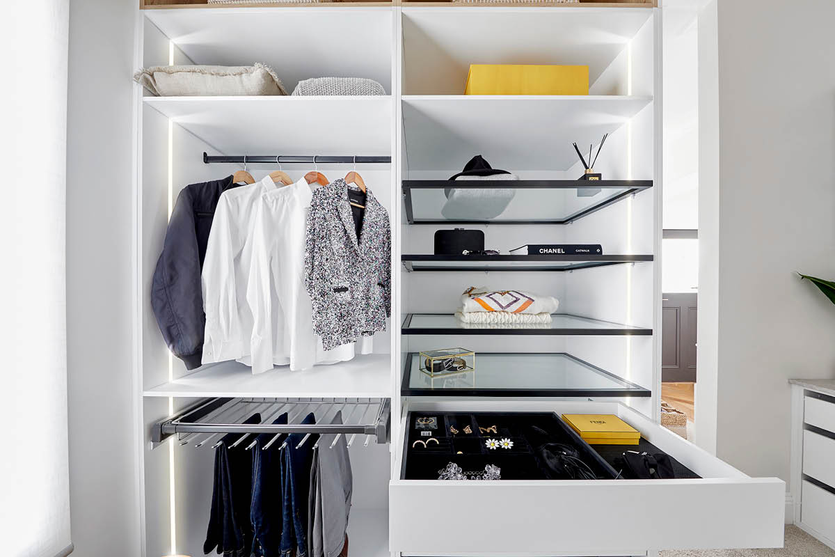 The Block 2020 - Chic & Sleek Wardrobe | Kinsman Kitchens