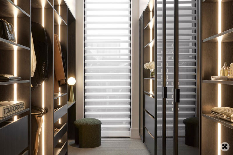 Explore the master walk-in wardrobes created by Alisa and Lysandra ...