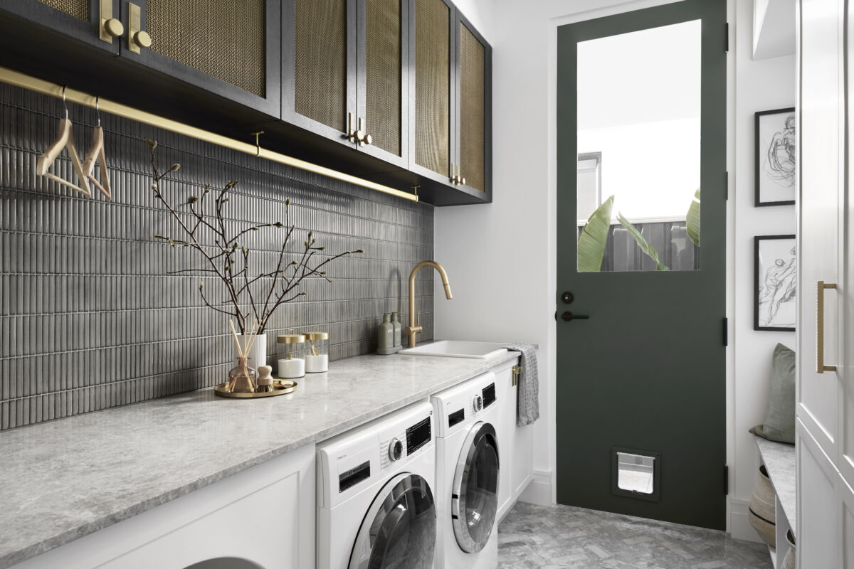 The Design Duo Laundry & Mudroom Reveal by Alisa and Lysandra Fraser ...