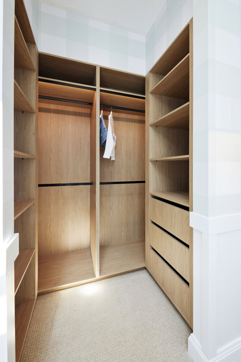 The Block 2024: Bedroom two Wardrobe Reveal | Kinsman Kitchens
